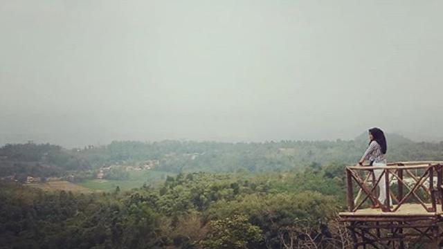 Nikmati Hamparan Perbukitan Hijau dan Spot Foto Menawan di Bukit ...