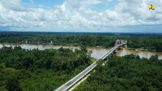 Pembangunan Jembatan Tumbang Samba di Kalteng Rampung - Bisnis Liputan6.com