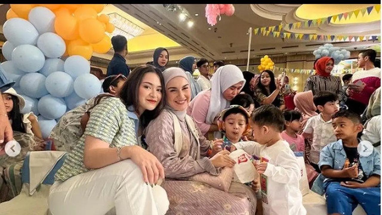 10 Potret Pesta Ultah Moana Putri Ria Ricis Berlangsung Meriah ...