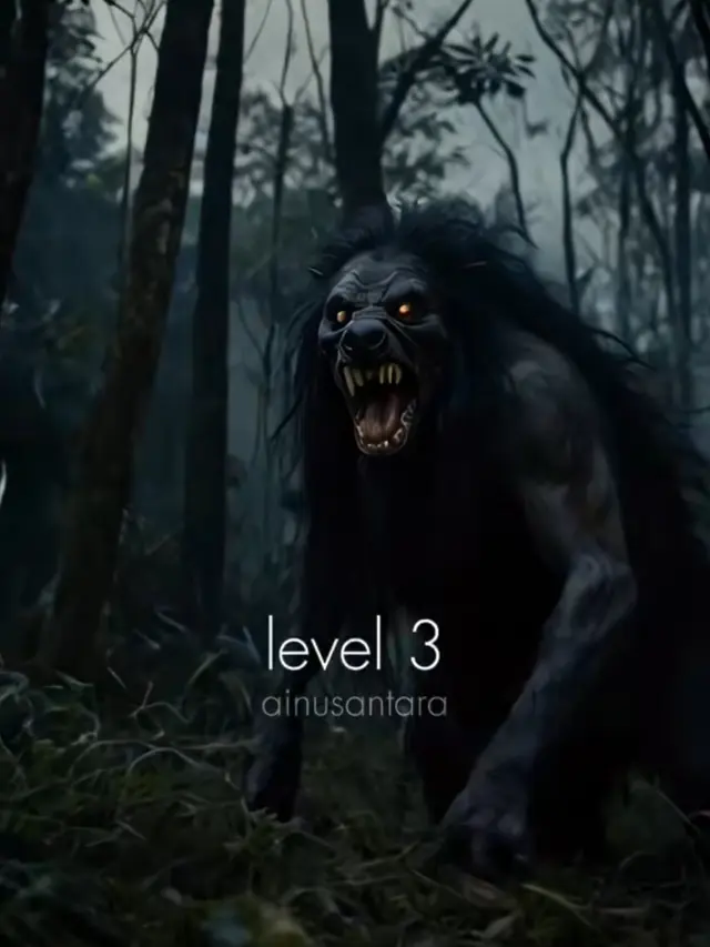 6 Gambaran Genderuwo Pakai AI Ini Bikin Merinding, Ada yang Berbulu ...