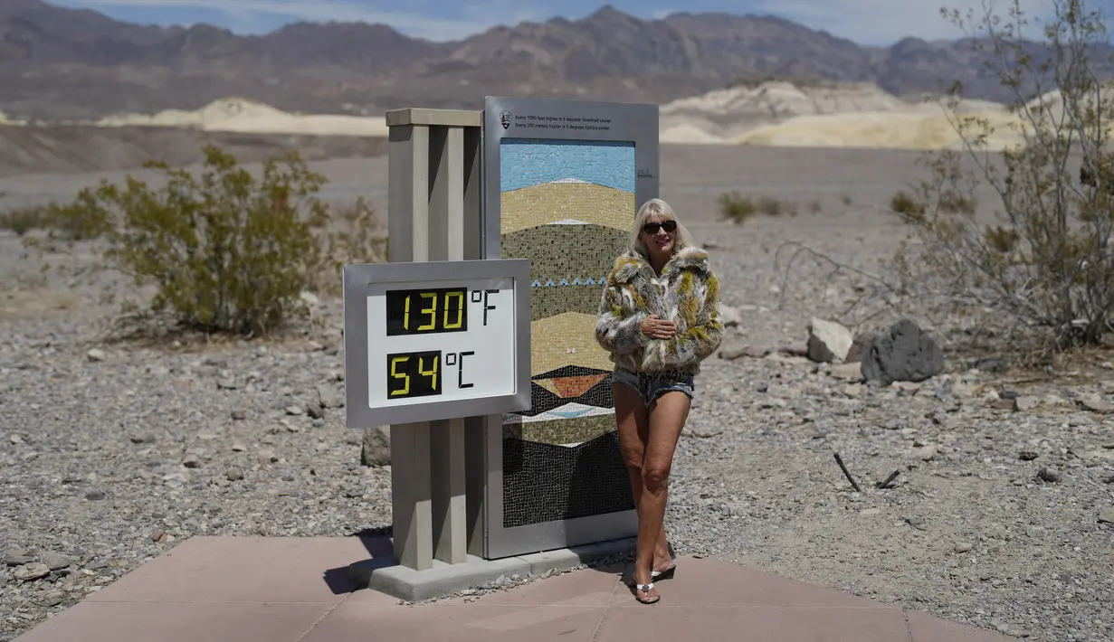 Death Valley, Tempat Terpanas di Bumi Capai Suhu 53 Derajat Celcius ...