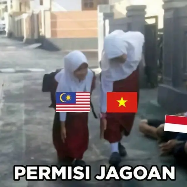 6 Meme Timnas Indonesia Jagoan di ASEAN Ini Bikin Ngakak, Fans Akui Bangga - Hot Liputan6.com