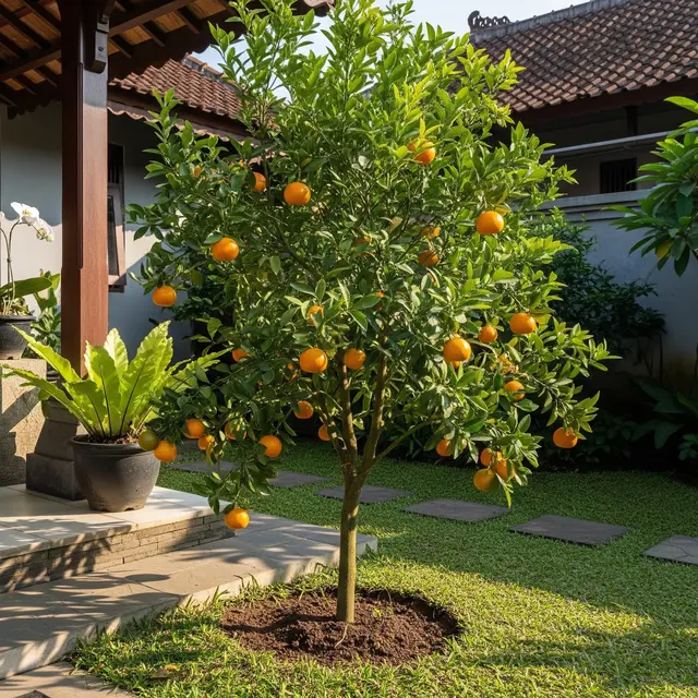 12 Pohon Buah yang Tidak Merusak Lantai Teras dalam Jangka Panjang ...