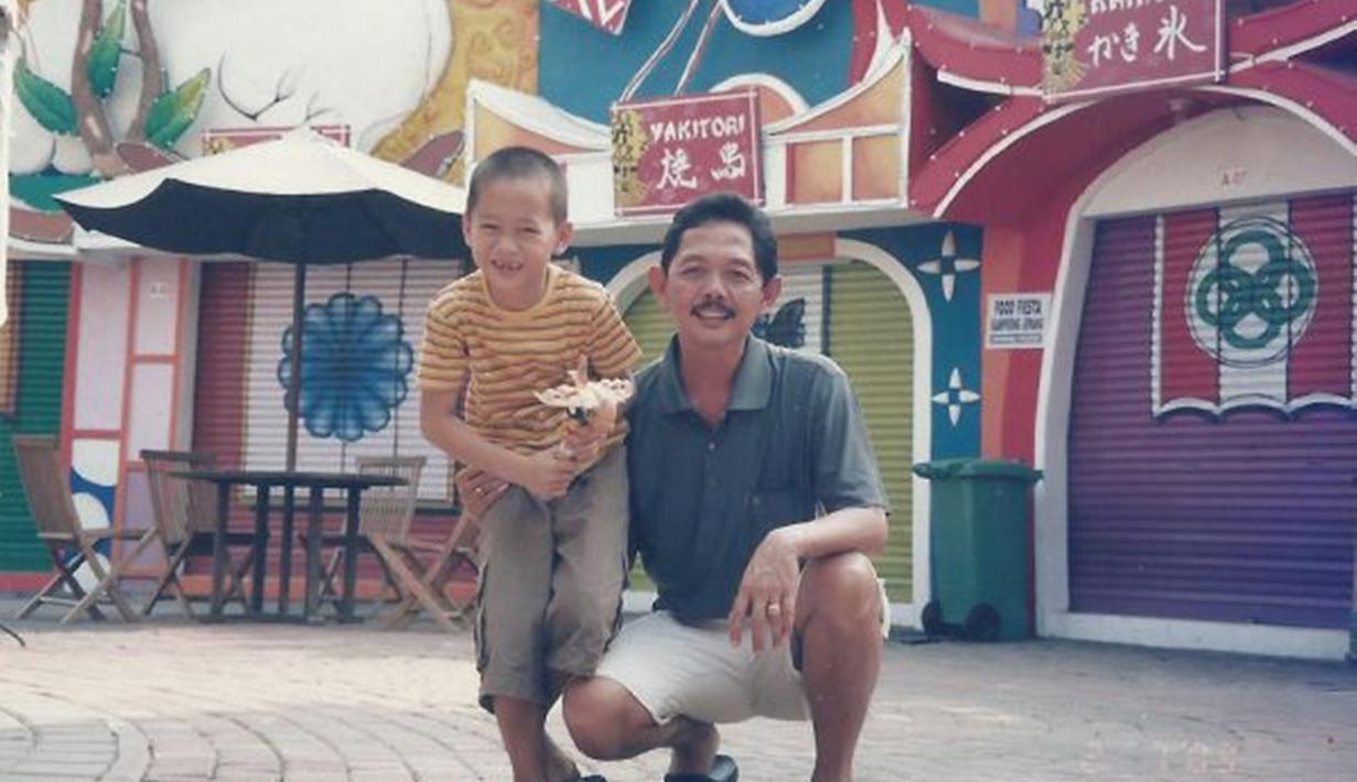 Foto Masa Kecil Kevin Sanjaya, Terlihat Tengil Sedari Dulu - Foto Liputan6.com