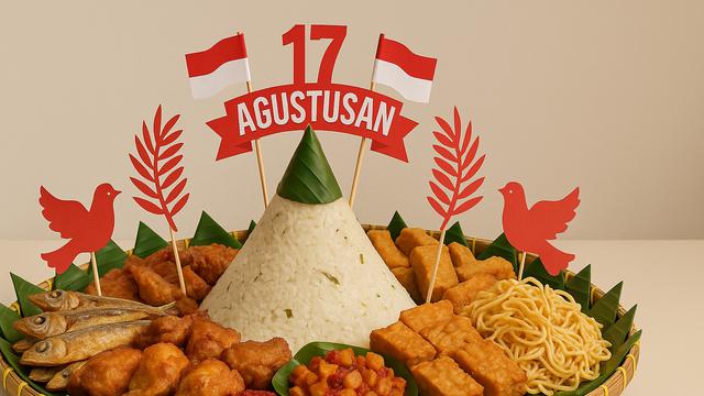 8 Ide Isi Tumpeng 17 Agustusan yang Unik dan Kreatif, Bukan Cuma Nasi ...