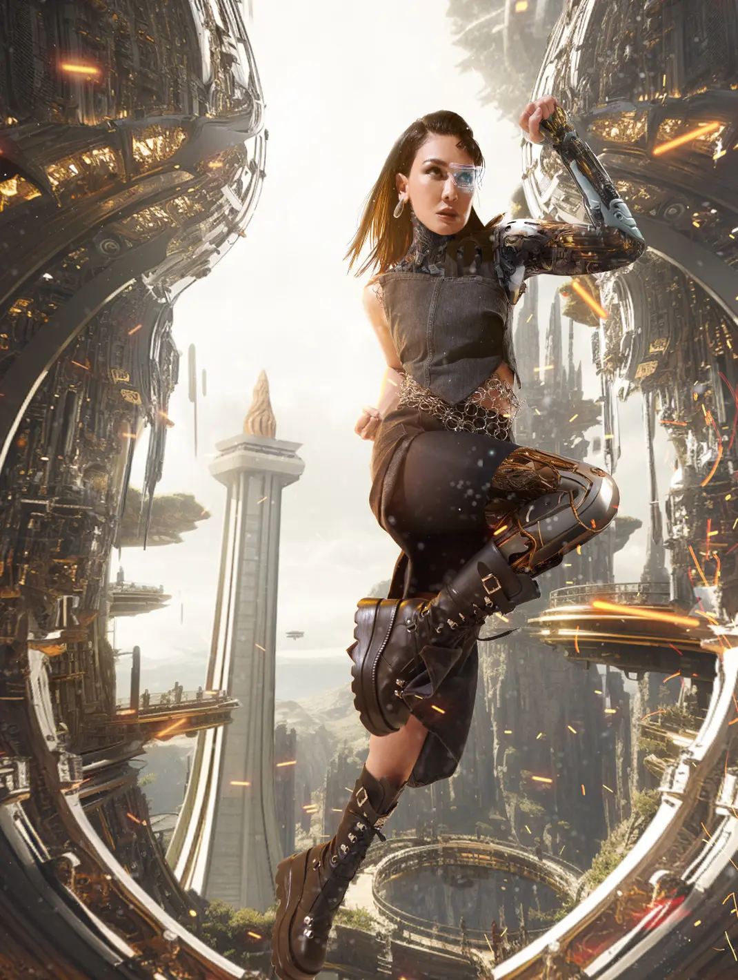 Potret Artis Indonesia jadi Karakter di Film The Creator, Ada Maxime ...