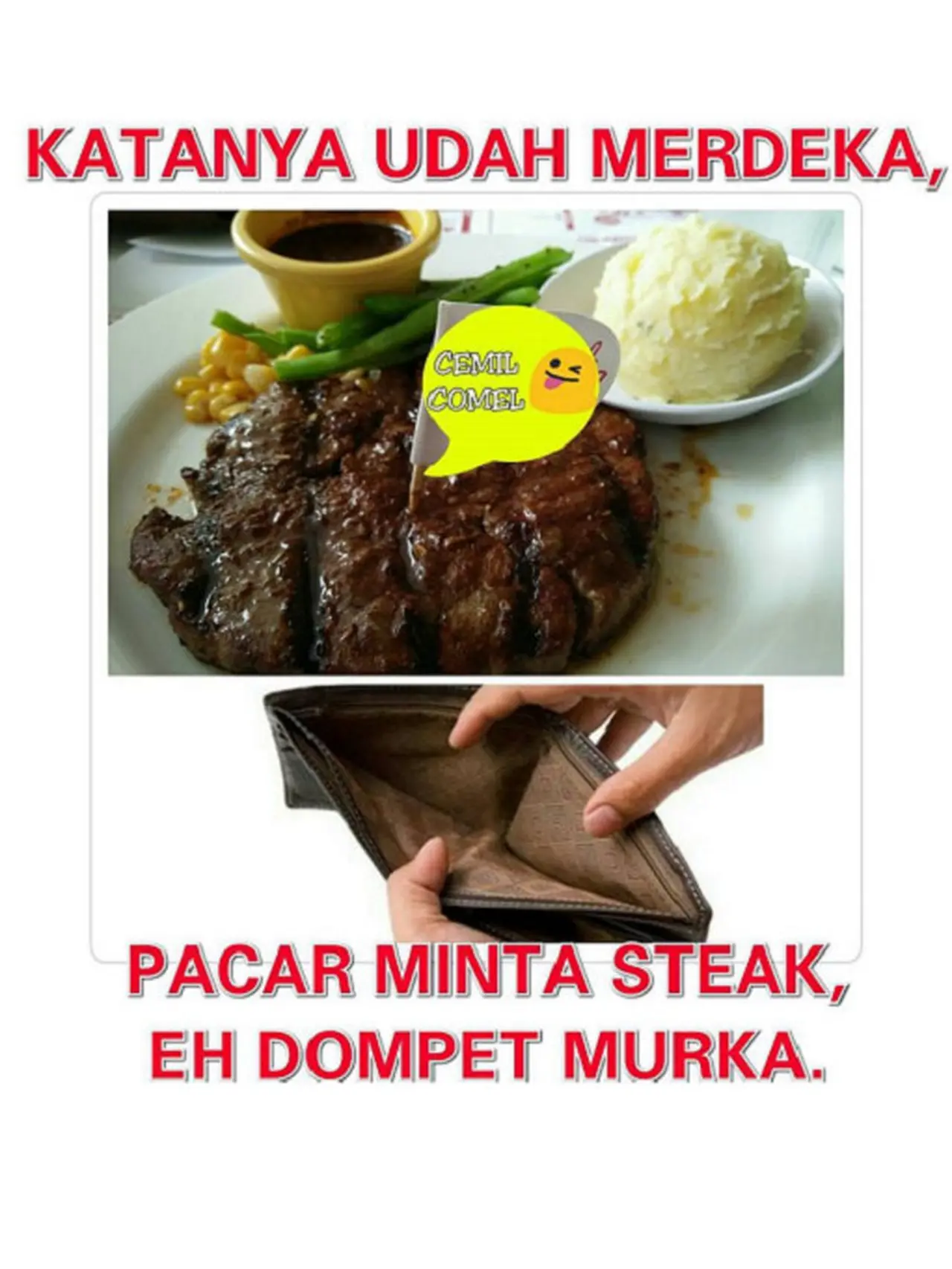 Meriahkan Agustusan, 8 Meme Katanya Sudah Merdeka Malah Bikin Baper ...