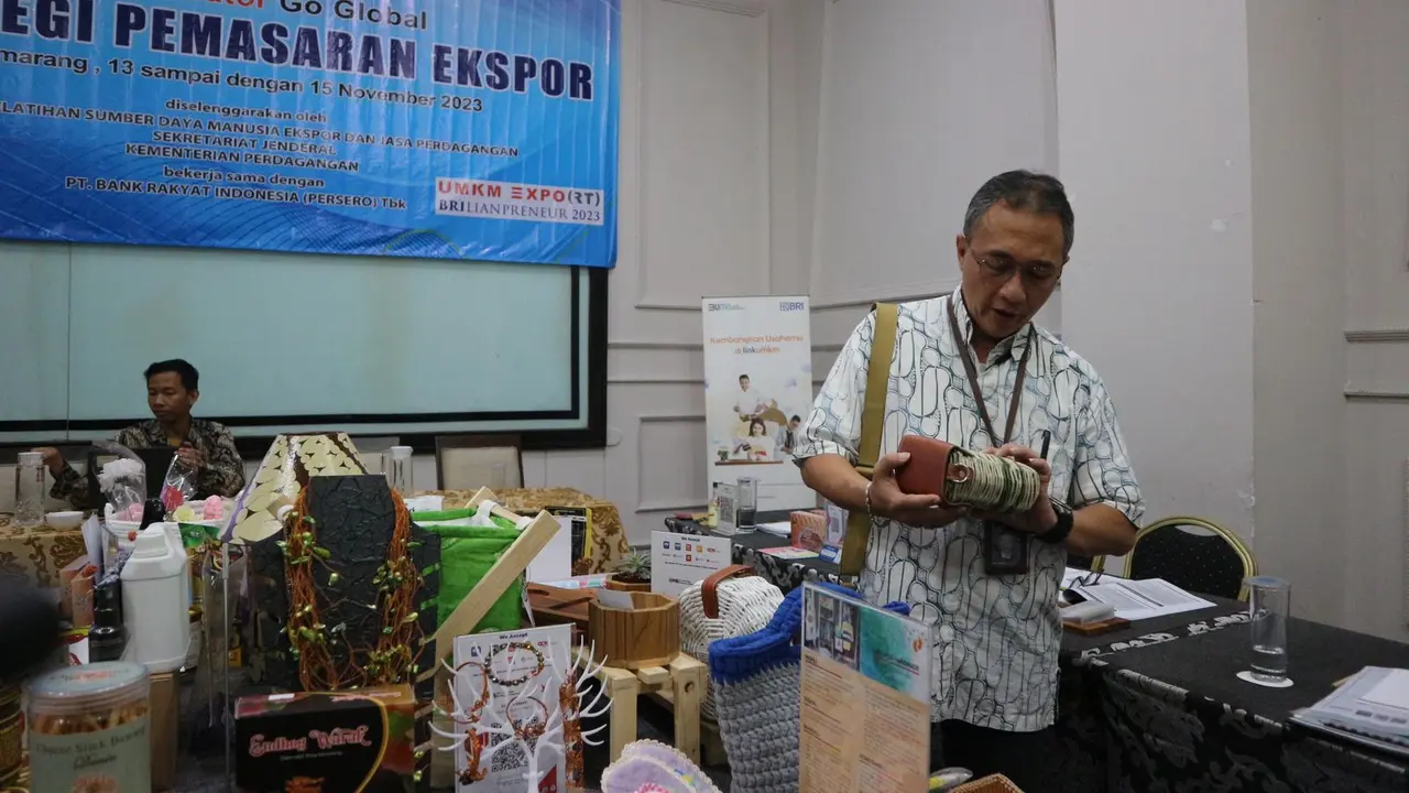 BRI dan Kemendag Dorong UMKM Semarang Tembus Pasar Ekspor - Bisnis Liputan6.com