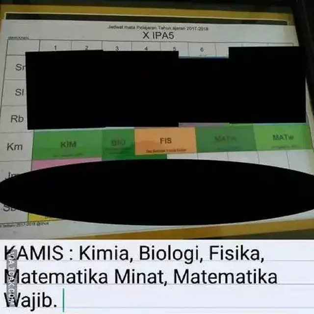 6 Potret Jadwal Pelajaran Sekolah Full Eksak dalam Sehari, Bikin Pusing ...