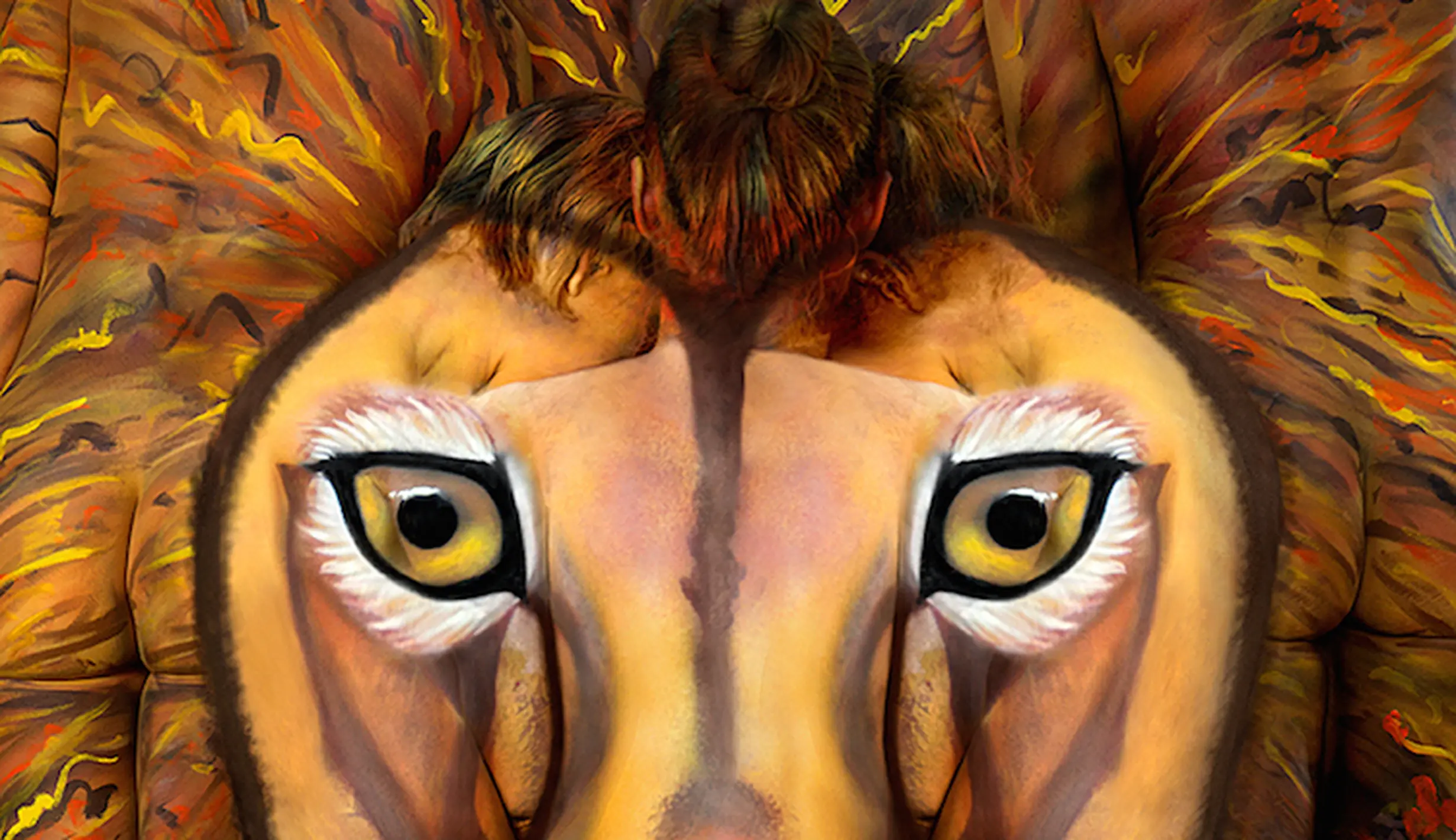 Kreatif, Seniman Ini Buat Simbol-Simbol Astrologi Dengan Body Painting ...