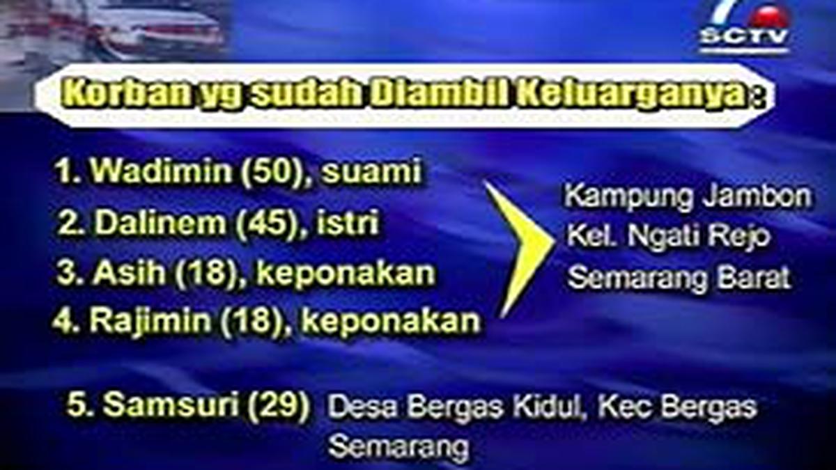 Sembilan Korban Bus Langsung Jaya Teridentifikasi - News Liputan6.com