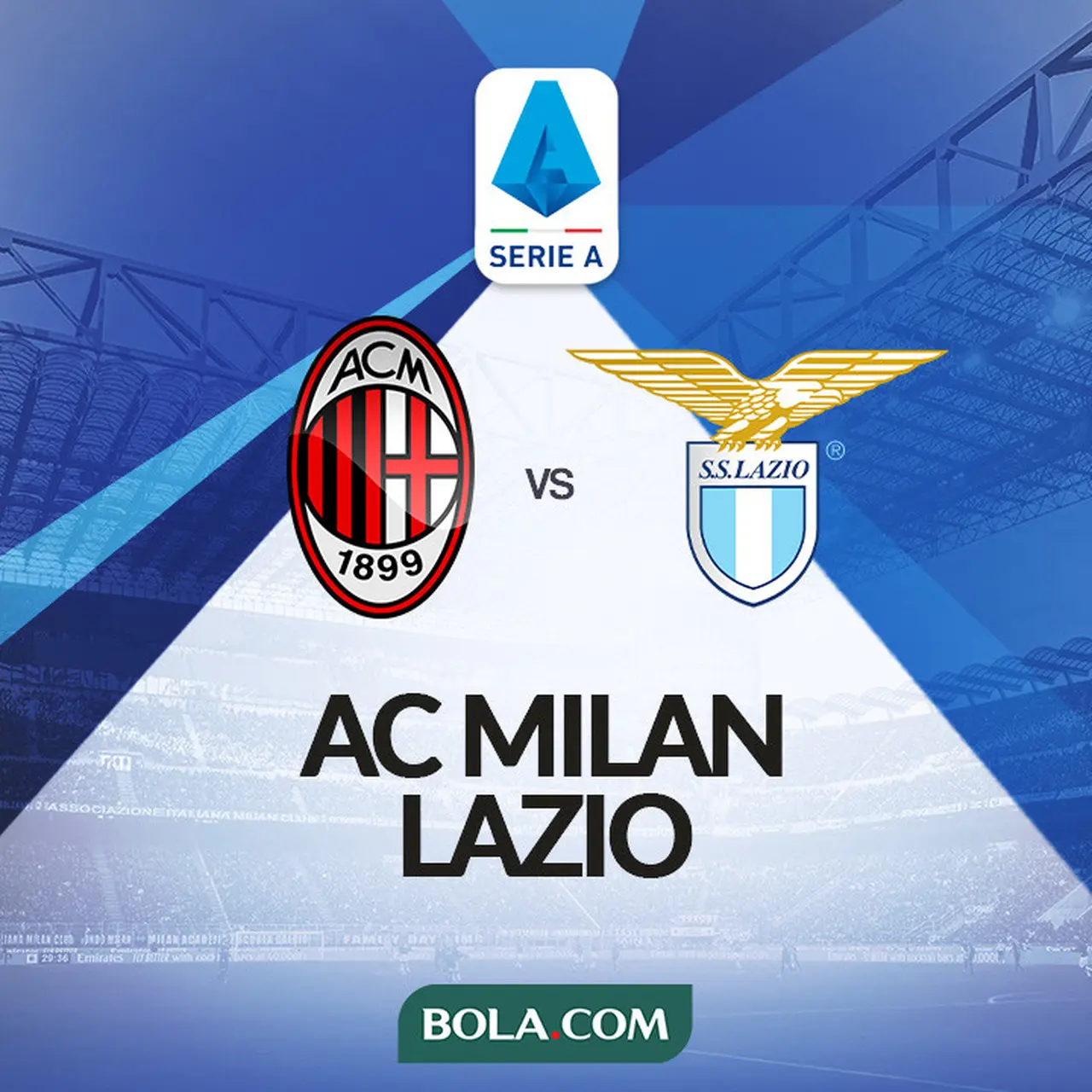 Link Live Streaming Serie A AC Milan vs Lazio di Vidio, Kick-off Sebentar Lagi - Bola Liputan6.com