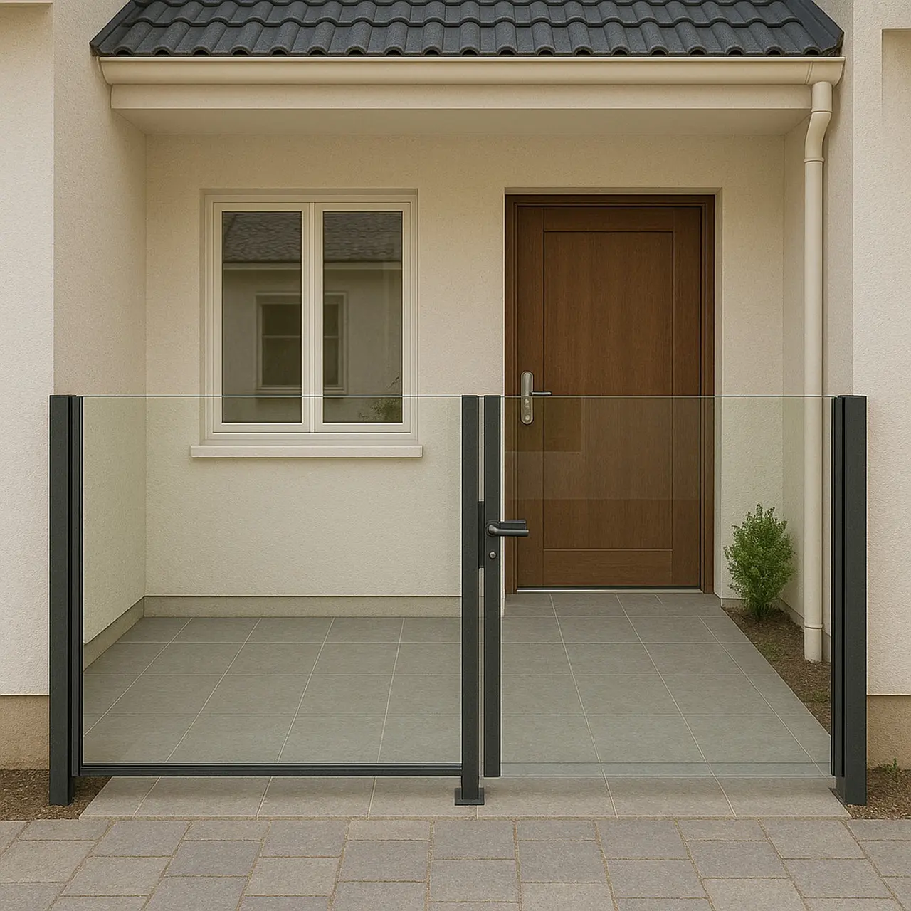 10 Inspirasi Pagar untuk Rumah Minimalis dengan Teras Sempit, Lindungi ...