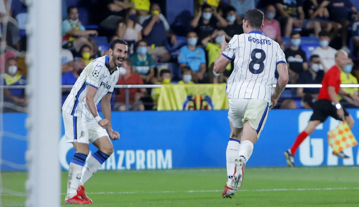 FOTO: Villarreal Tahan Imbang Atalanta di Liga Champions - Foto ...
