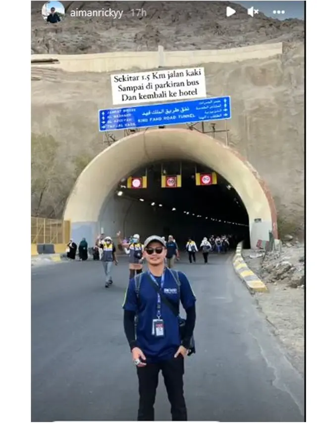 6 Potret Penampilan Terbaru Aiman Ricky Tunaikan Ibadah Haji, Bikin ...