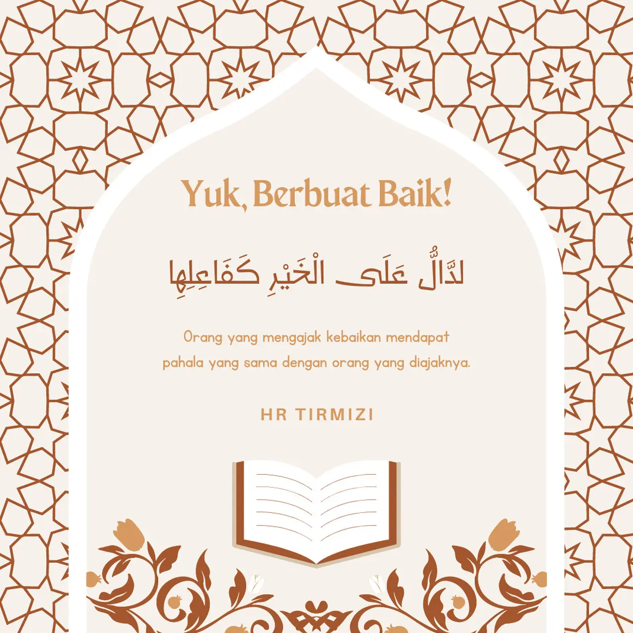 Contoh Poster Dakwah dan Pesan yang Bisa Disampaikan, Pahami Tujuannya ...