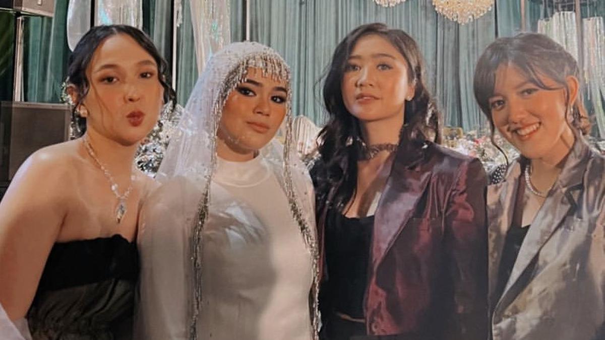 Tampilan Para Tamu di Pernikahan Sivia Azizah dari Mantan Personil ...