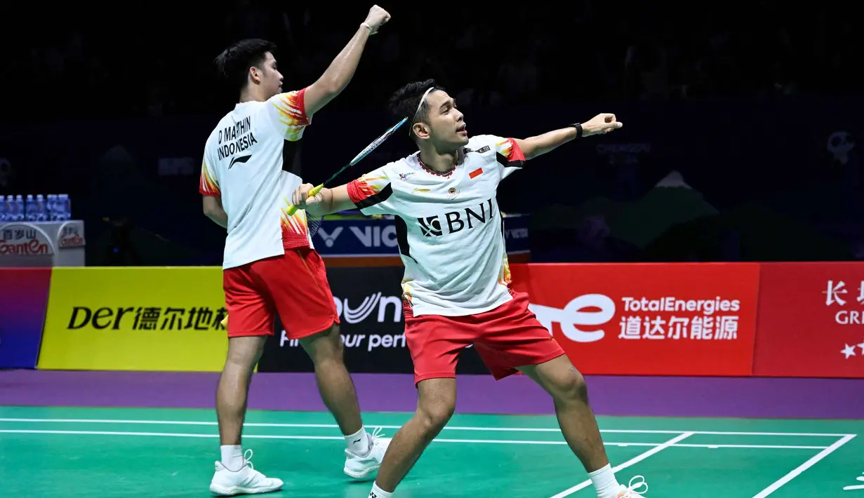 Pebulu Tangkis Indonesia Melenggang ke Semifinal Piala Thomas dan Uber 2024 - Foto Liputan6.com