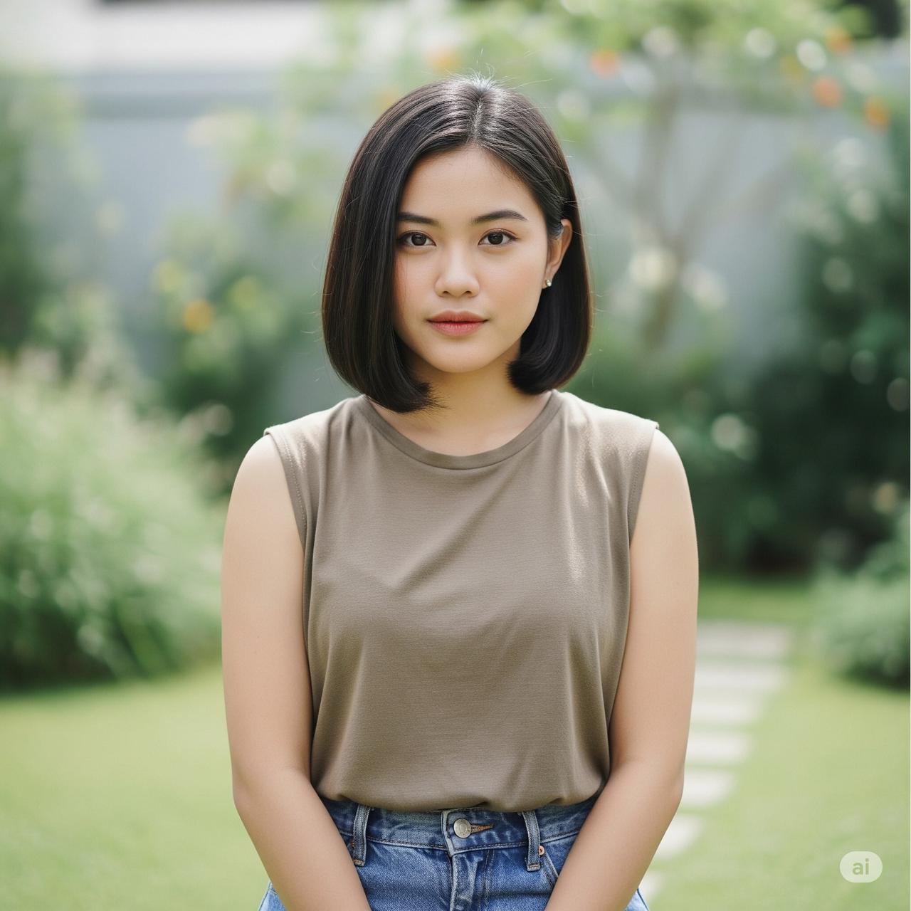 7 Model Rambut Pendek Wajah Oval Low Maintenance 2025, Simpel, Anti ...