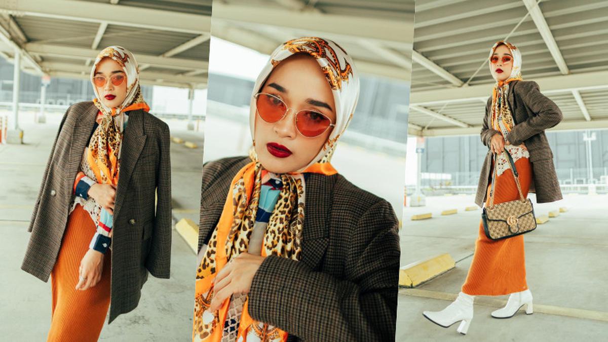 Penampilan Elegan Ririe Fairus Ikutan Gucci Challenge, Sukses Buat ...