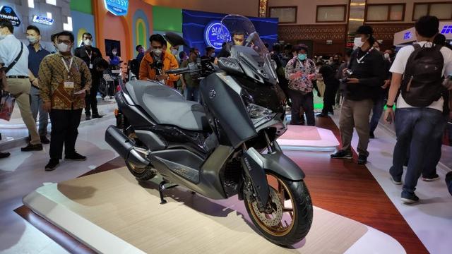 Meluncur di IMOS 2022, Yamaha XMax 250 Connected Dibanderol Rp 66 Juta - Otomotif Liputan6.com