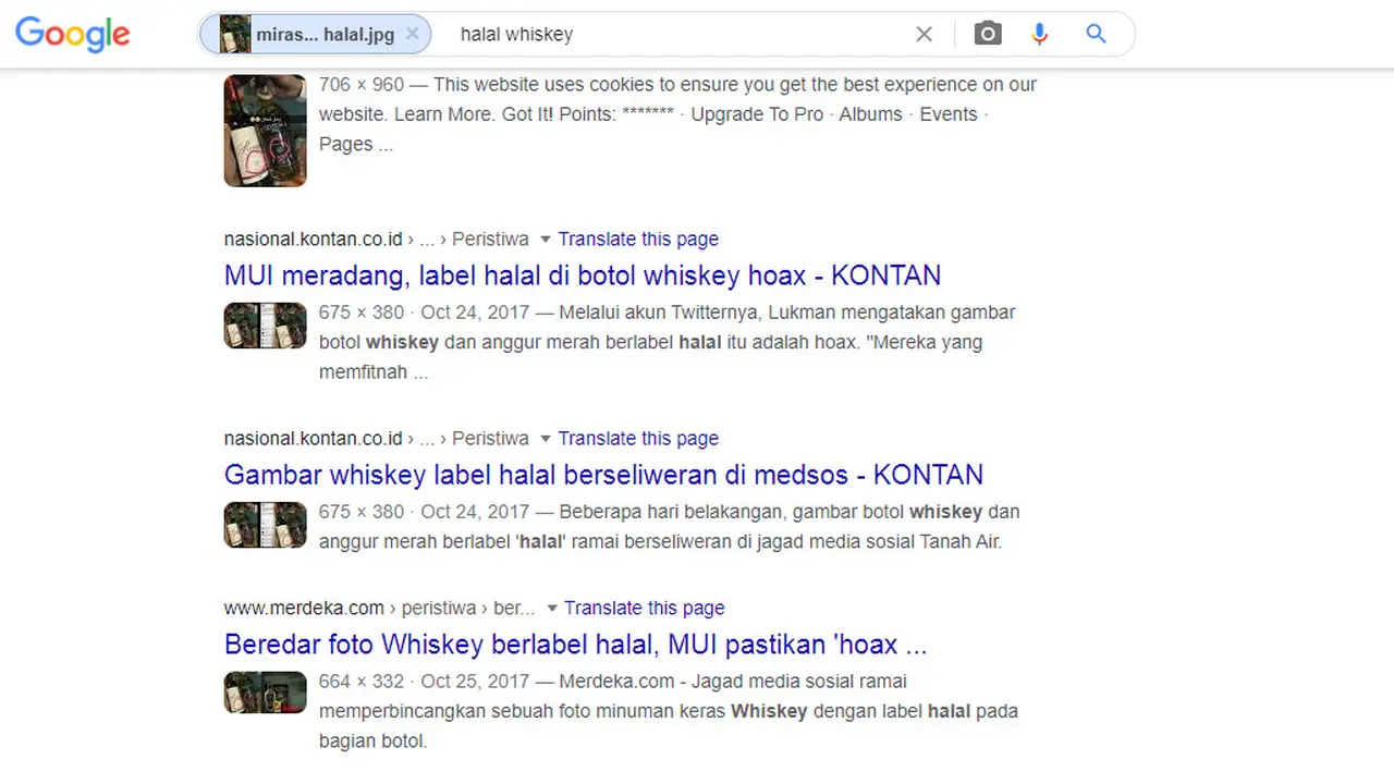 Cek Fakta: Muncul Lagi Hoaks Miras Berlabel Halal - Cek Fakta Liputan6.com
