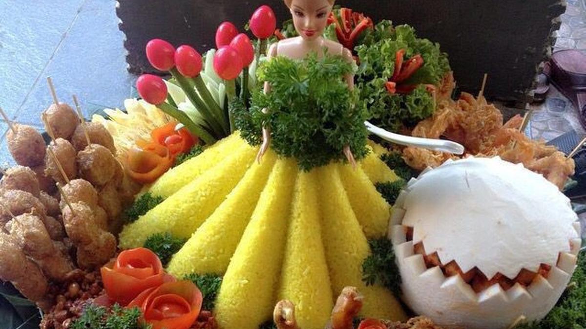 Ini Tips Membuat Nasi Tumpeng dengan Mudah dan Lezat - Hot Liputan6.com