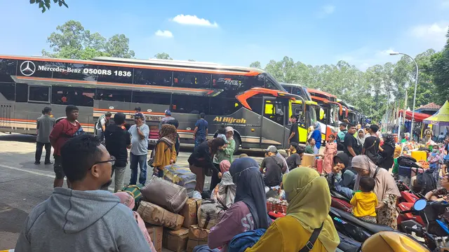 Hampir 13 Ribu Penumpang Mudik dan Balik Lebaran dari Terminal Poris ...