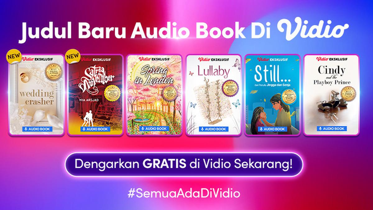 Dengarkan Audiobook Indonesia di Vidio, Gudangnya Koleksi Cerita ...