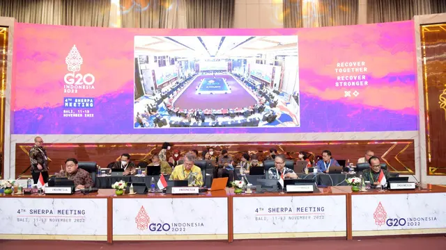 Outcome Document Sherpa Bakal jadi Legacy bagi Presidensi G20 Indonesia - Bisnis Liputan6.com