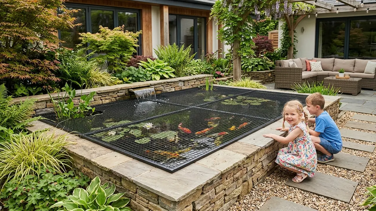Ide Kolam Ikan yang Aman untuk Rumah dengan Anak Kecil, Tetap Estetik ...