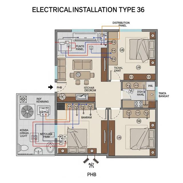 5 Contoh Instalasi Listrik Rumah Sederhana, Lengkap dengan Referensi ...