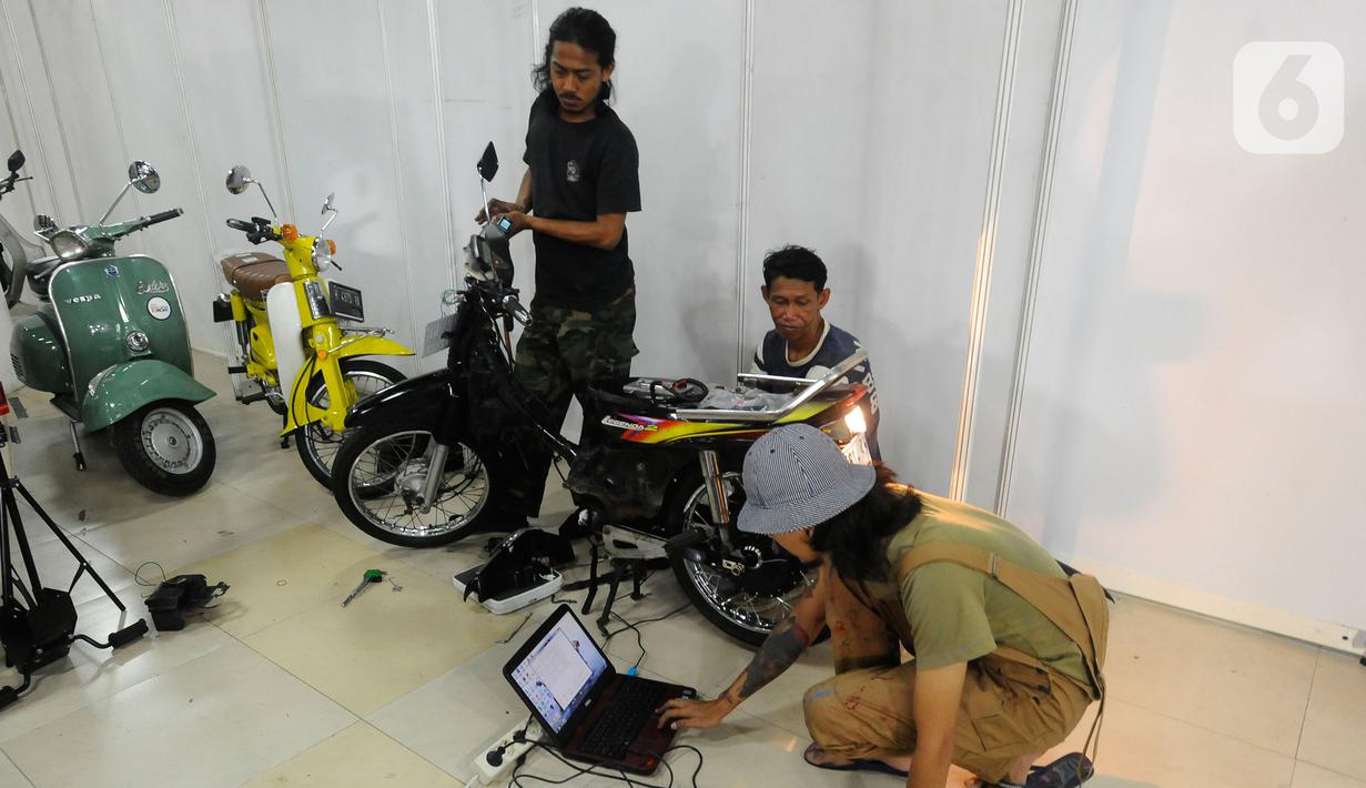 Rencana Subsidi Rp 6,5 Juta untuk Konversi Motor Listrik - Foto ...