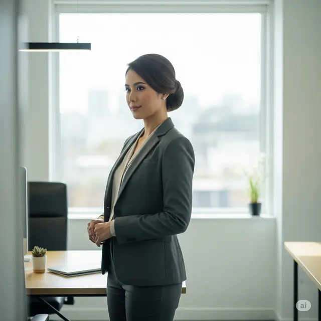 6 Gaya Rambut Simple untuk ke Kantor: Cepat, Praktis, dan Stylish - Hot ...