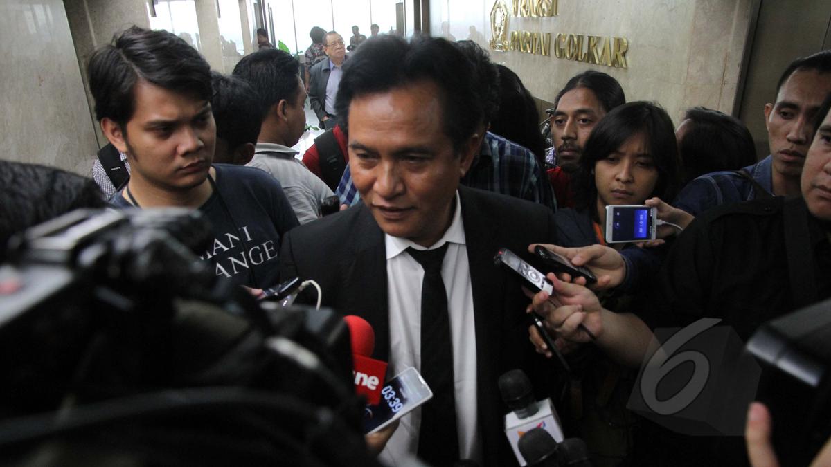 Yusril: Ada Keputusan PTUN, Agung Tak Bisa Ubah Fraksi - News Liputan6.com