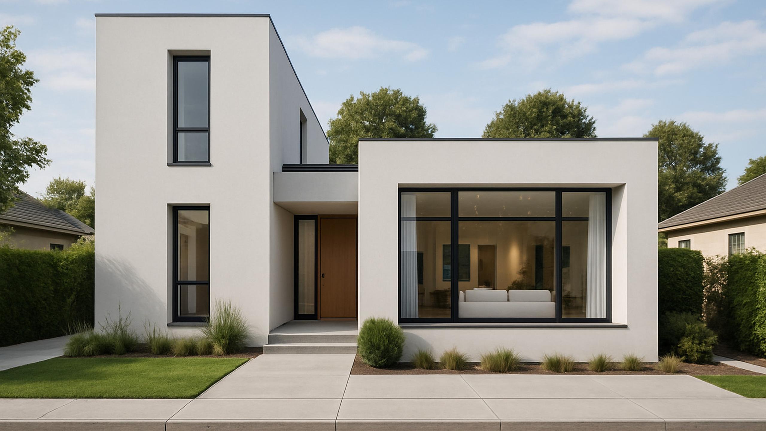 8 Model Rumah Leter L yang Estetik Tampak Depan, Bikin Betah