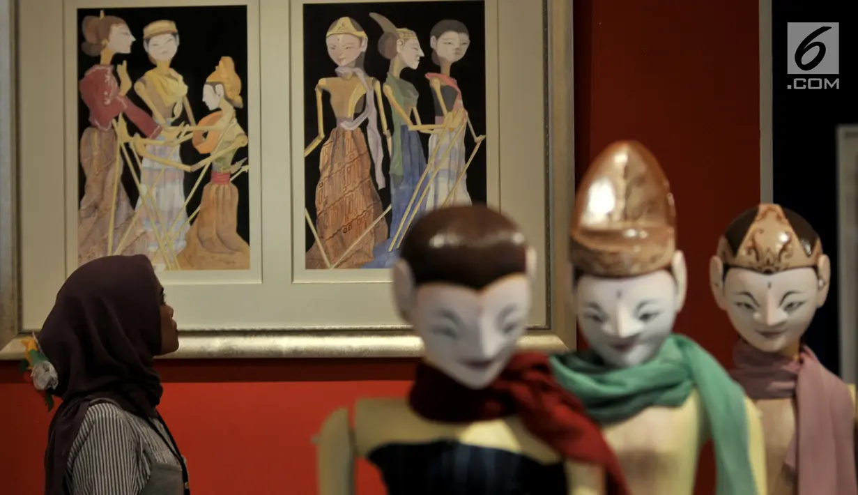 FOTO: Kisah Wayang dalam Kreasi Sasya Tranggono - Foto Liputan6.com