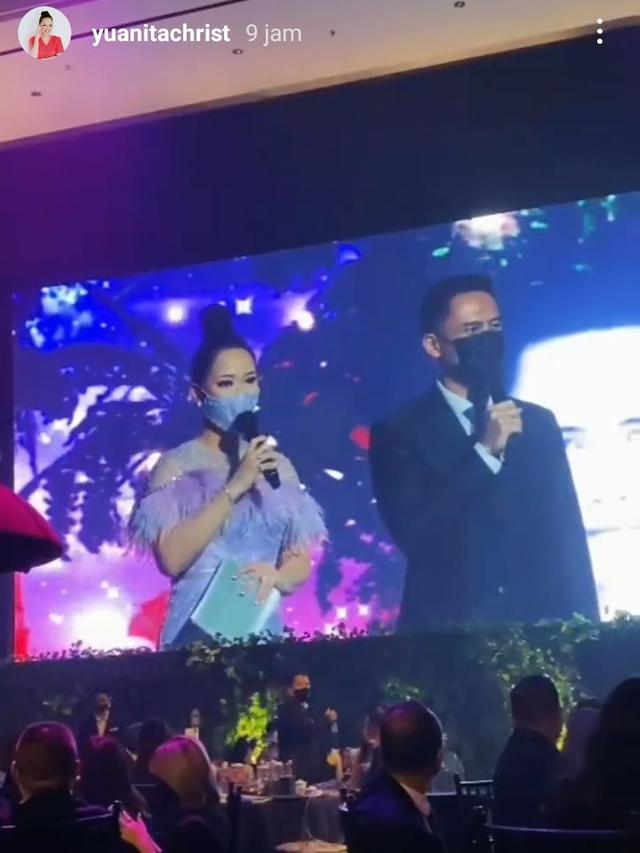 6 Potret Choky Sitohang dan Yuanita Christiani Dipasangkan Jadi MC ...