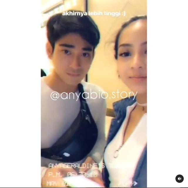 6 Story Instagram Anya Geraldine dan Bio One ketika Pacaran, Kini ...