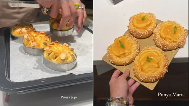 6 Momen Maria Theodore Pamer Cooking Date Bareng Jefri Nichol, Tepis Kabar Putus - Hot Liputan6.com