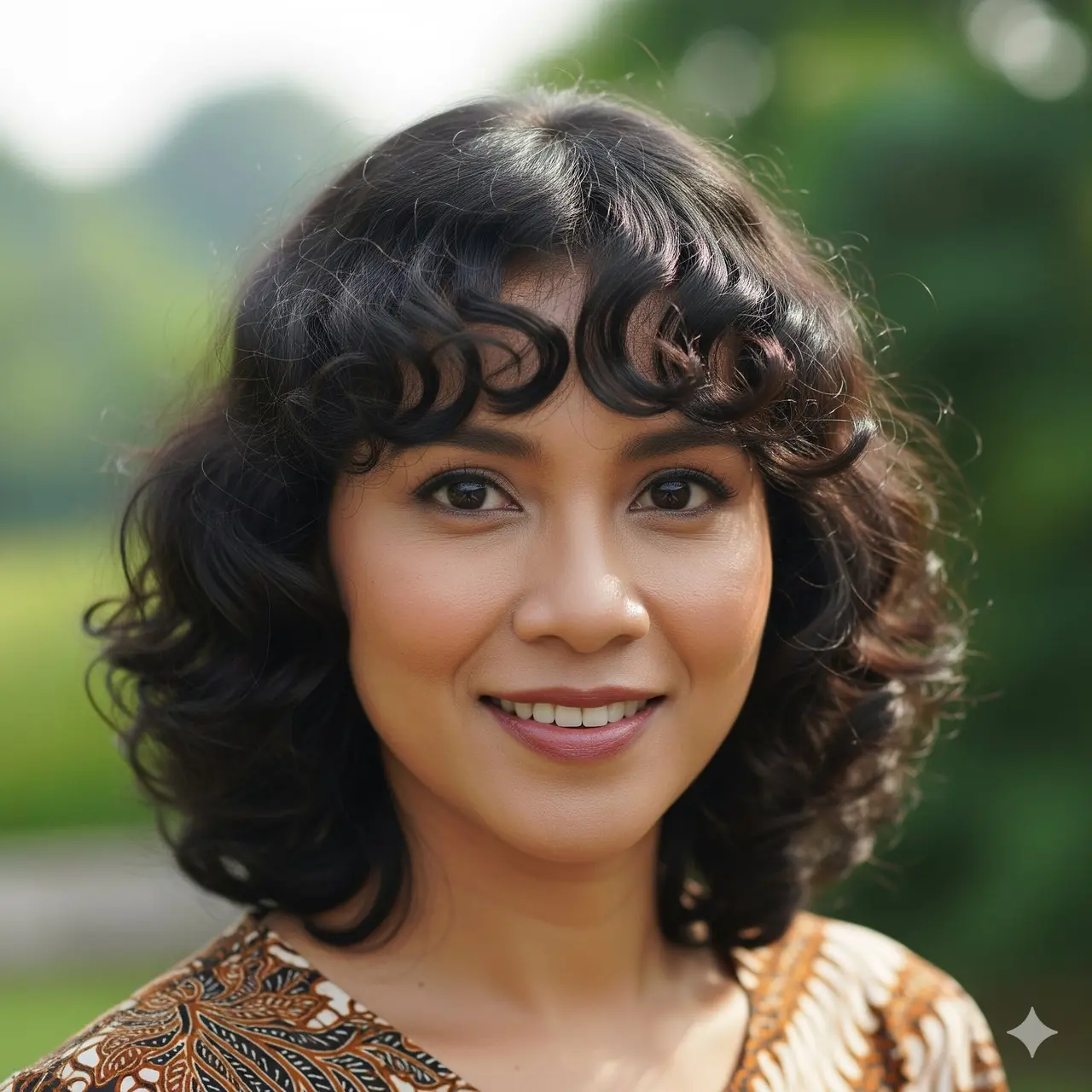 15 Model Rambut Ikal Natural untuk Ibu-Ibu Simpel, Elegan, dan Mudah ...