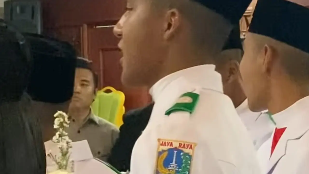 Potret Gagahnya Anak Amara dan Frans Lingua Jadi Paskibraka