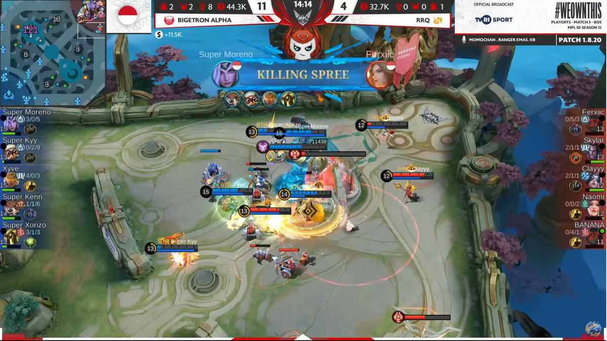Hasil Playoff MPL ID S12 13 Oktober 2023: Bigetron Alpha Unggul Telak ...