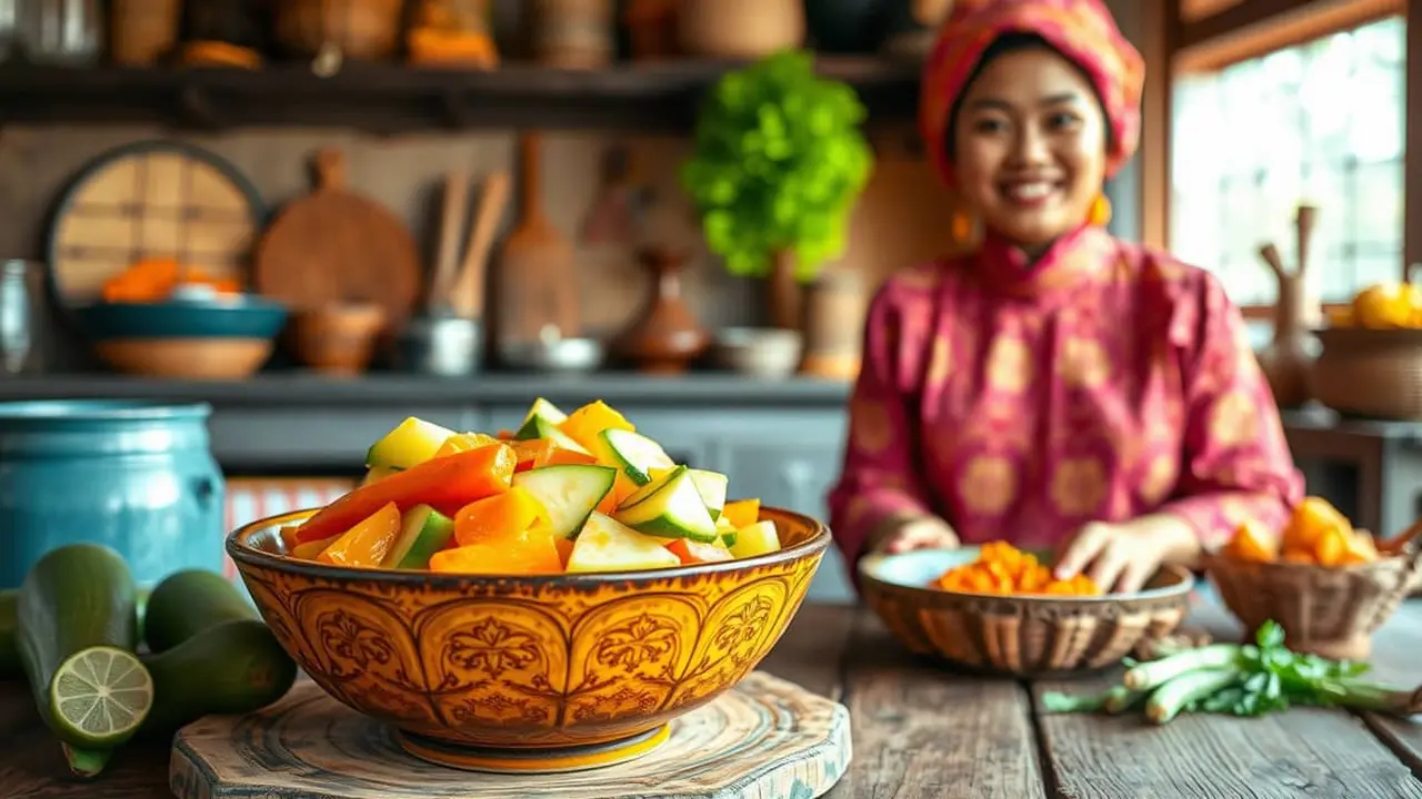 Resep Acar Timun Kuning yang Segar dan Nikmat - Feeds Liputan6.com