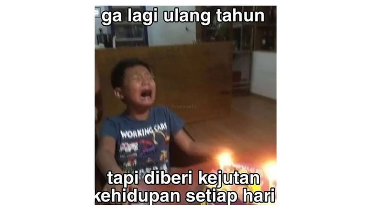 6 Meme Lucu Pakai Foto Orang Nangis Ini Bikin Ikut Sedih, Mewek ...