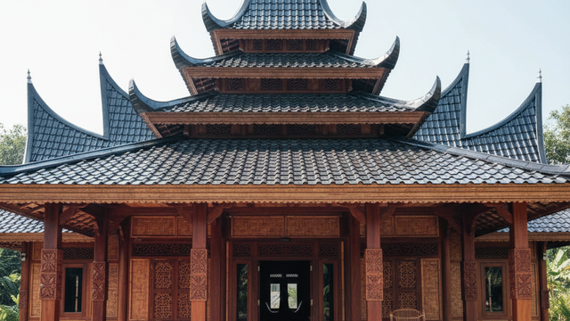 9 Model Teras Rumah Adem Ala Rumah Kampung Modern: Inspirasi Desain ...