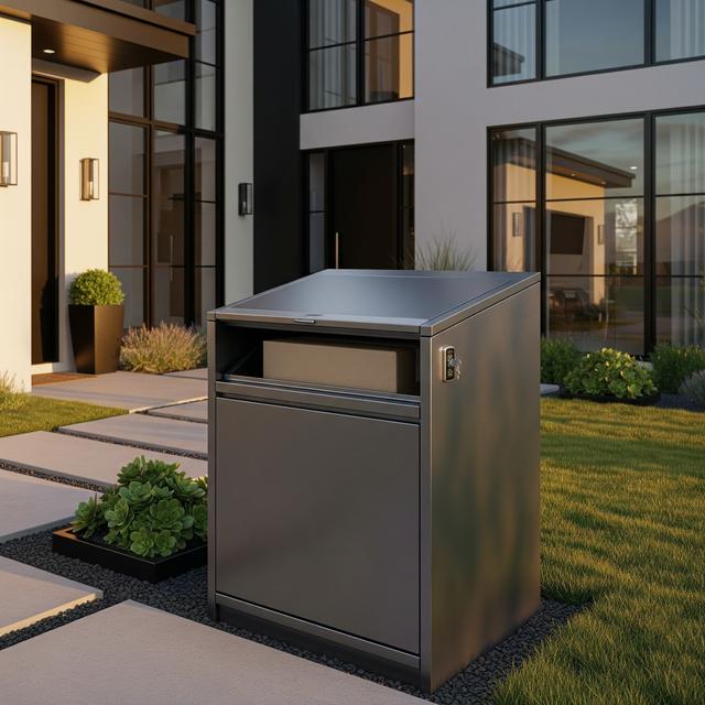 8 Ide Tempat Taruh Paket di Depan Rumah yang Aman dan Rapi, Praktis dan ...