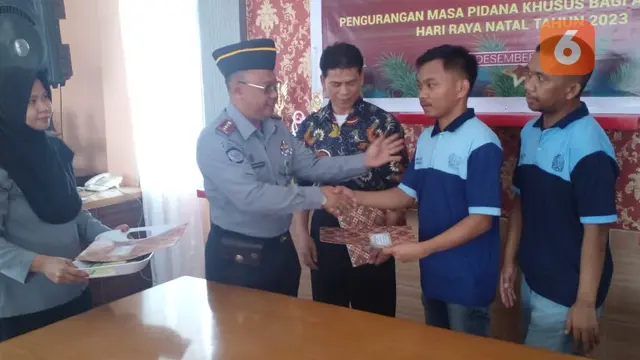 69 WBP di Sulsel Terima Remisi Hari Raya Natal 2023 - Regional Liputan6.com