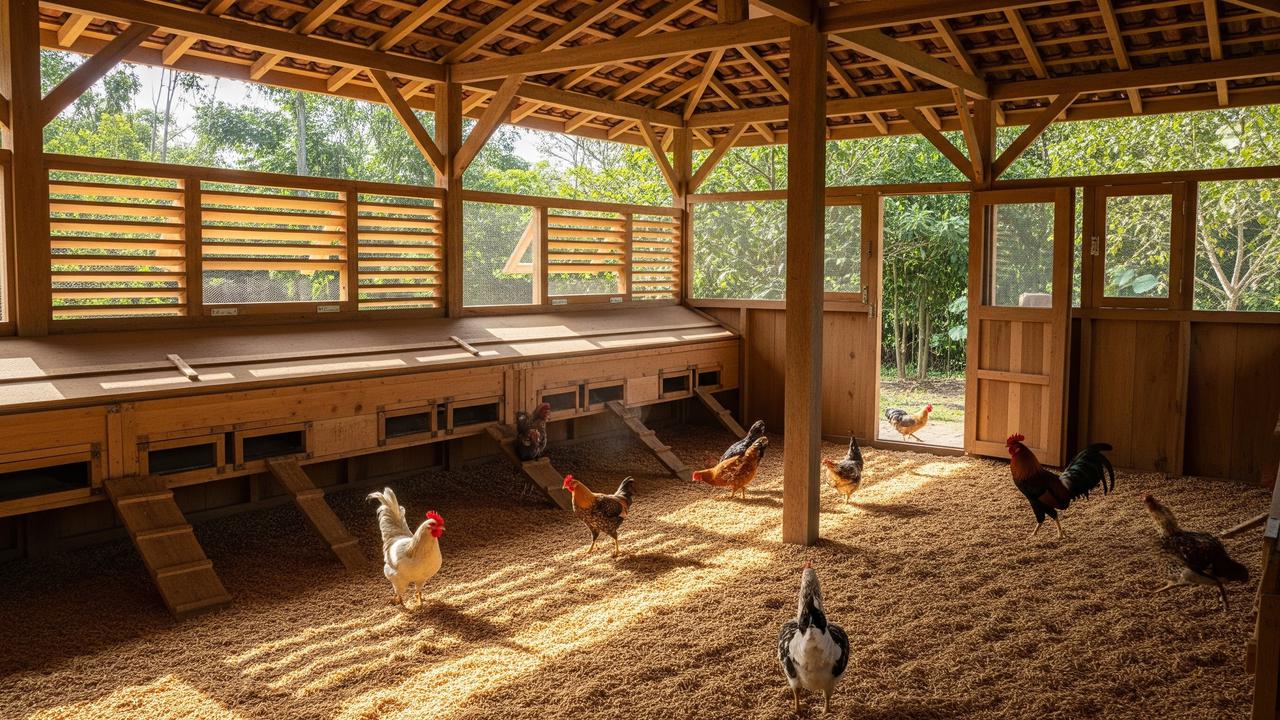 Desain Kandang Ayam yang Diam-Diam Membuat Ayam Stres dan Kurus ...