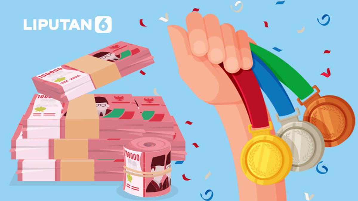 Infografis Bonus Melimpah Atlet hingga Pelatih Sea Games 2025